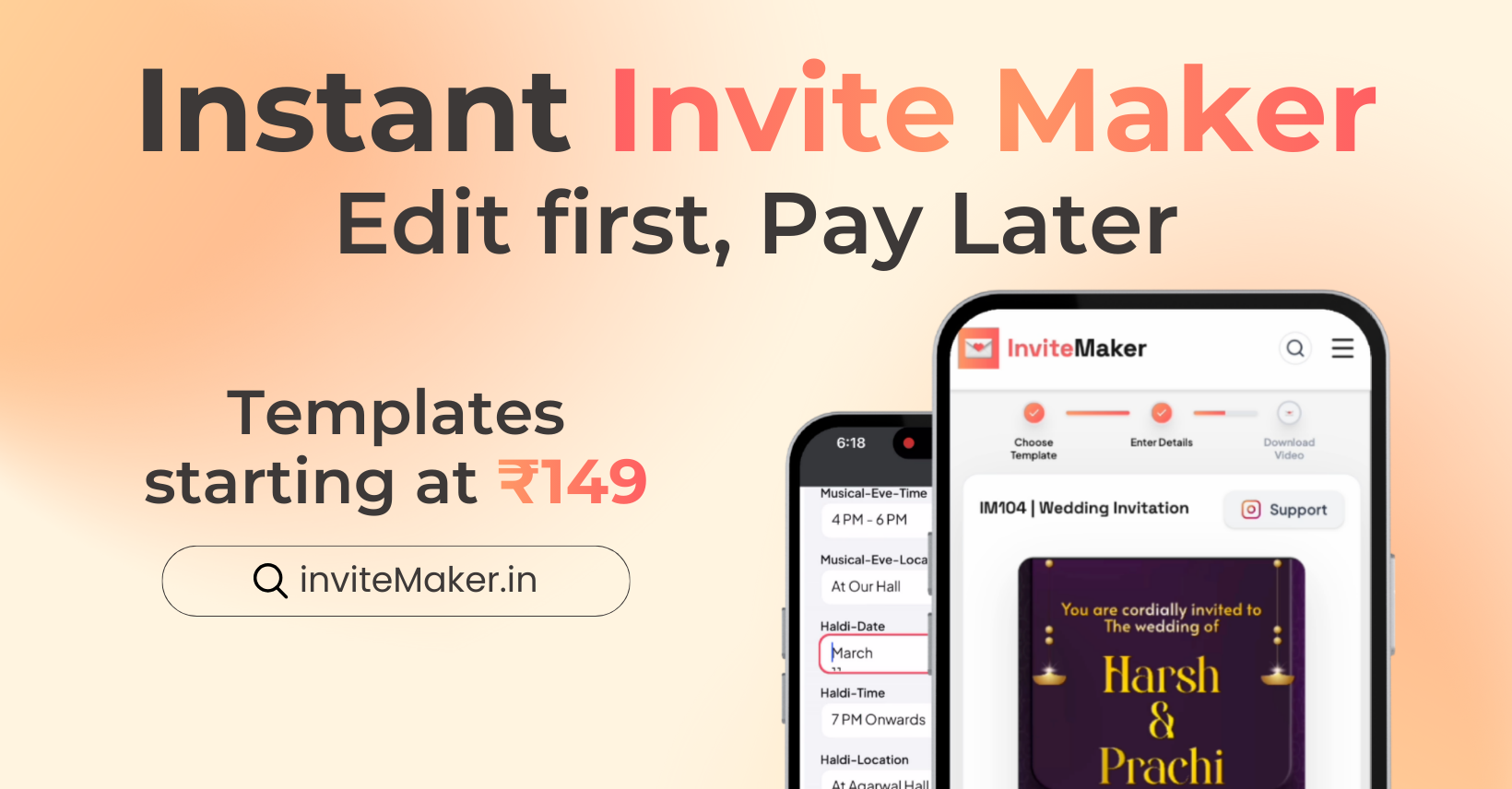 Invite Maker - Create Free & Premium Video Invites Online Instantly